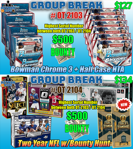 Group Breaks – Hitman Rips